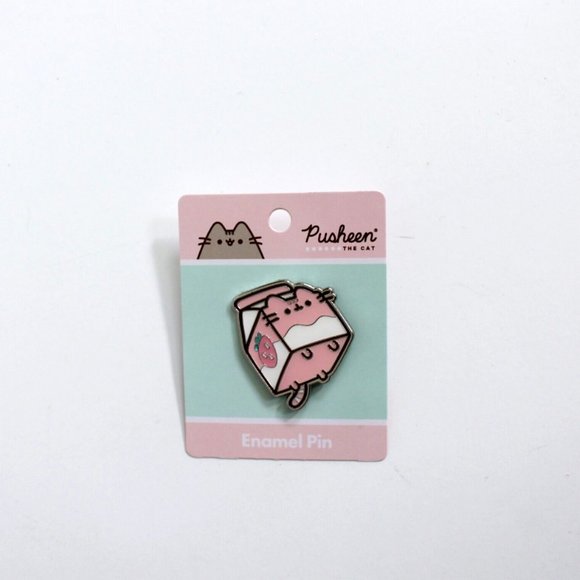 Pusheen | Jewelry | Pusheen The Cat Enamel Pins Set Of 3 Boba ...